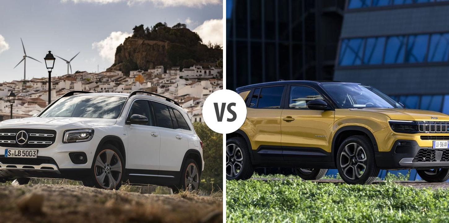 Mercedes GLB Elektro VS Jeep Avenger – Vergleiche Preise, Leistung ...