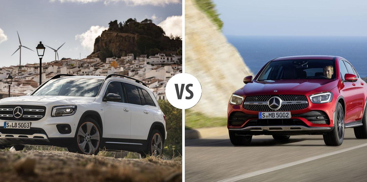 Mercedes GLB Elektro VS Mercedes GLC Coupé – Vergleiche Preise ...