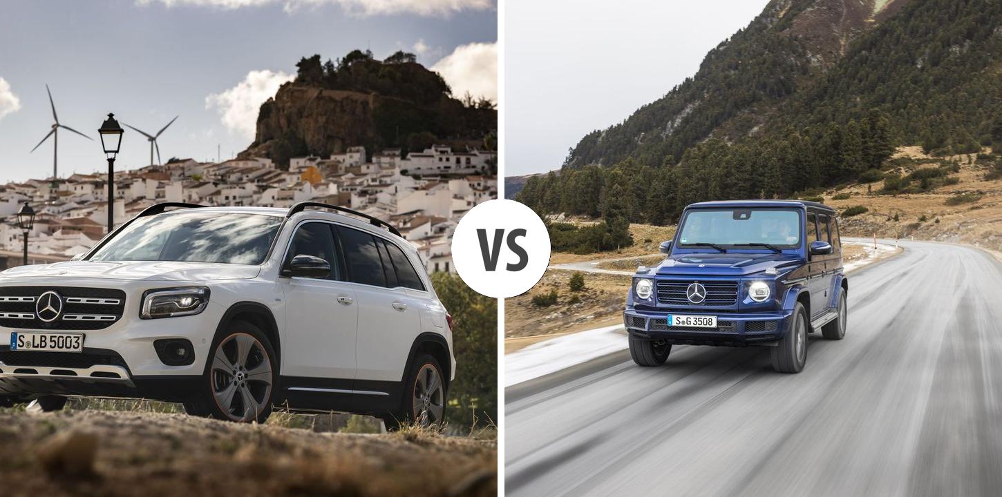 Mercedes GLB VS Mercedes G-Klasse – Vergleiche Preise, Leistung ...