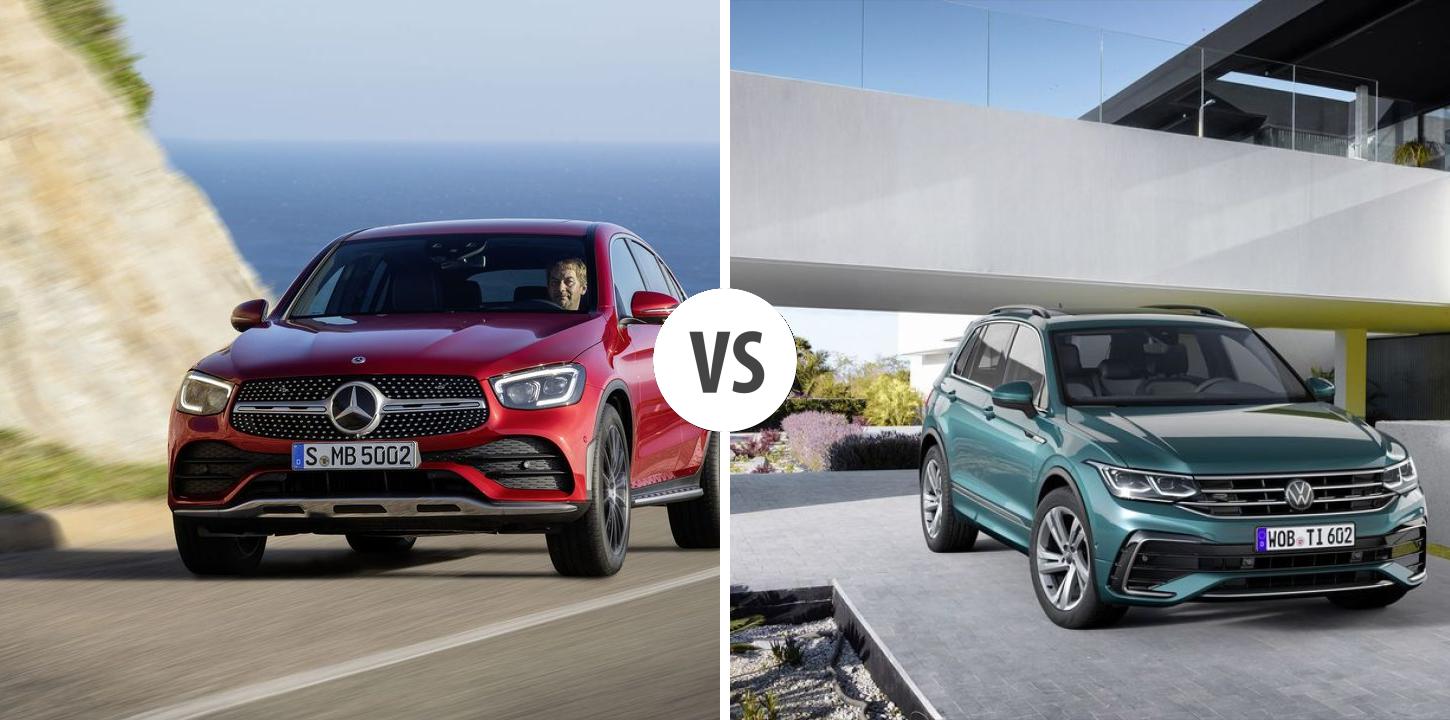 Mercedes GLC Coupé VS Volkswagen Tiguan – Vergleiche Preise, Leistung ...