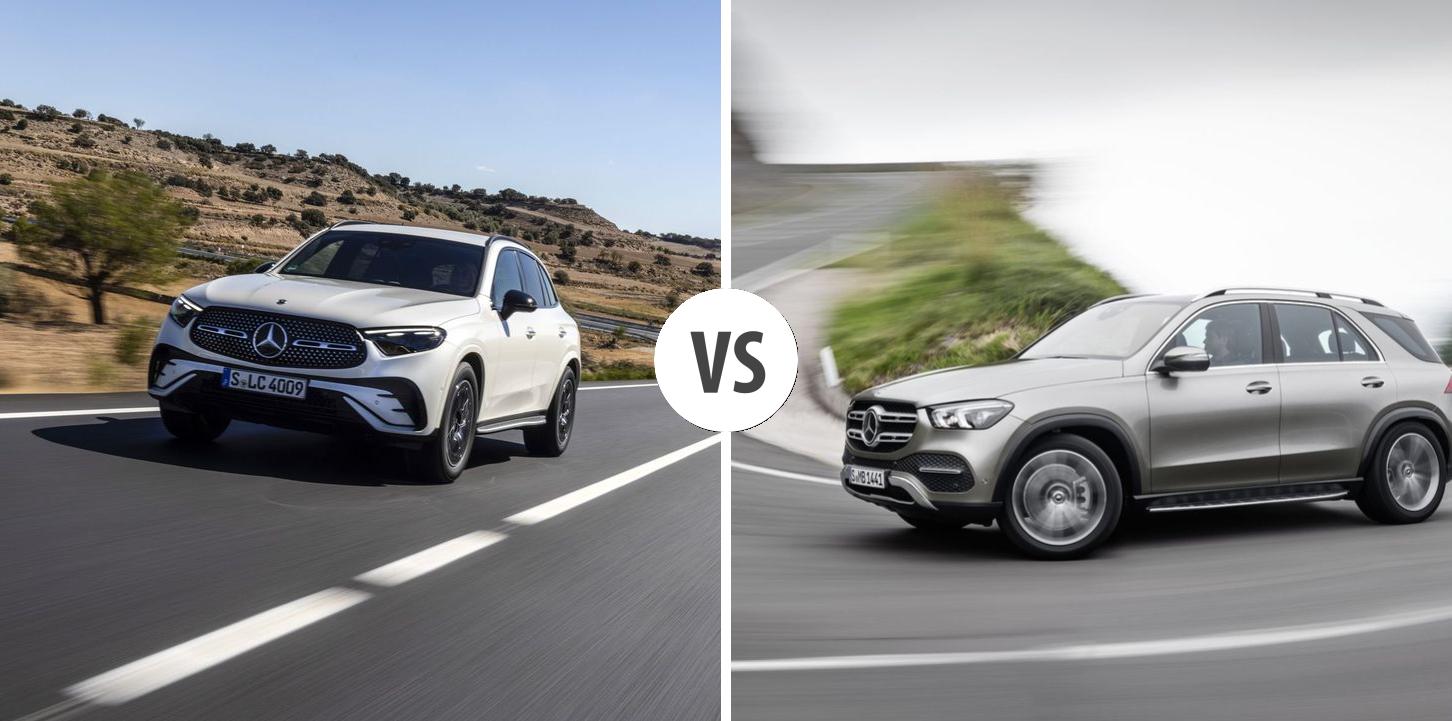 Mercedes GLC VS Mercedes GLE – Vergleiche Preise, Leistung, Kofferraum & Ausstattungen | AUTOGOTT.DE