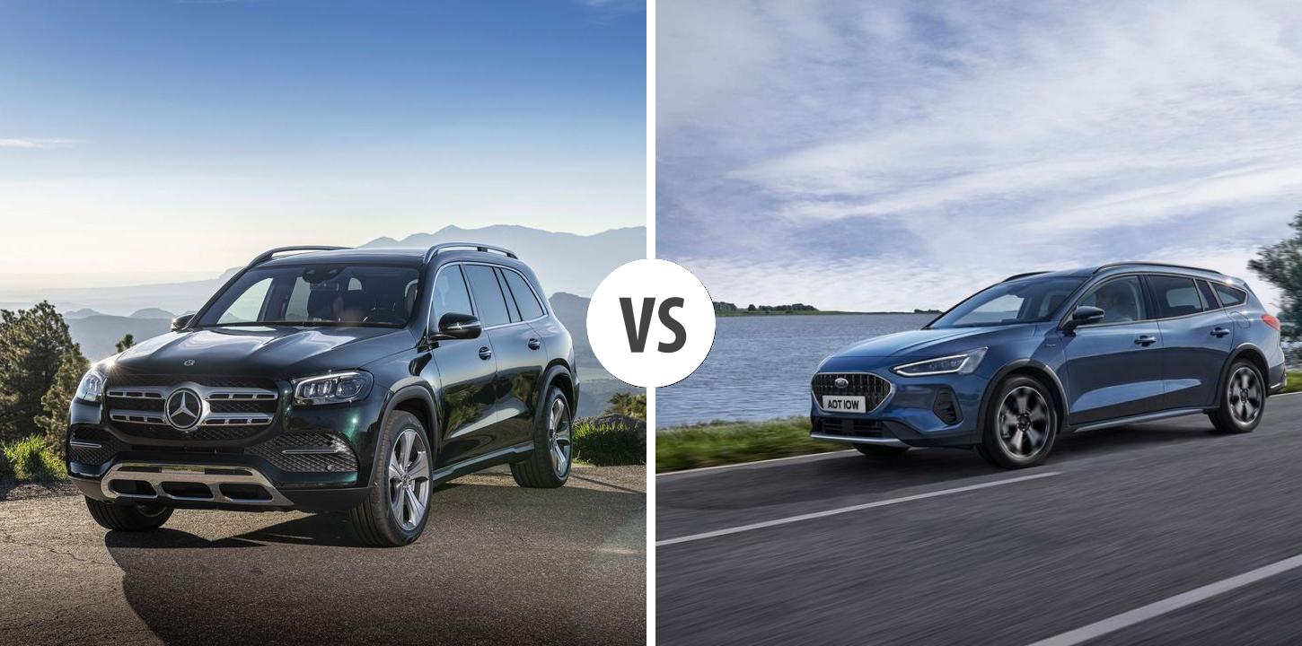 Mercedes GLS VS Ford Focus Turnier – Vergleiche Preise, Leistung ...