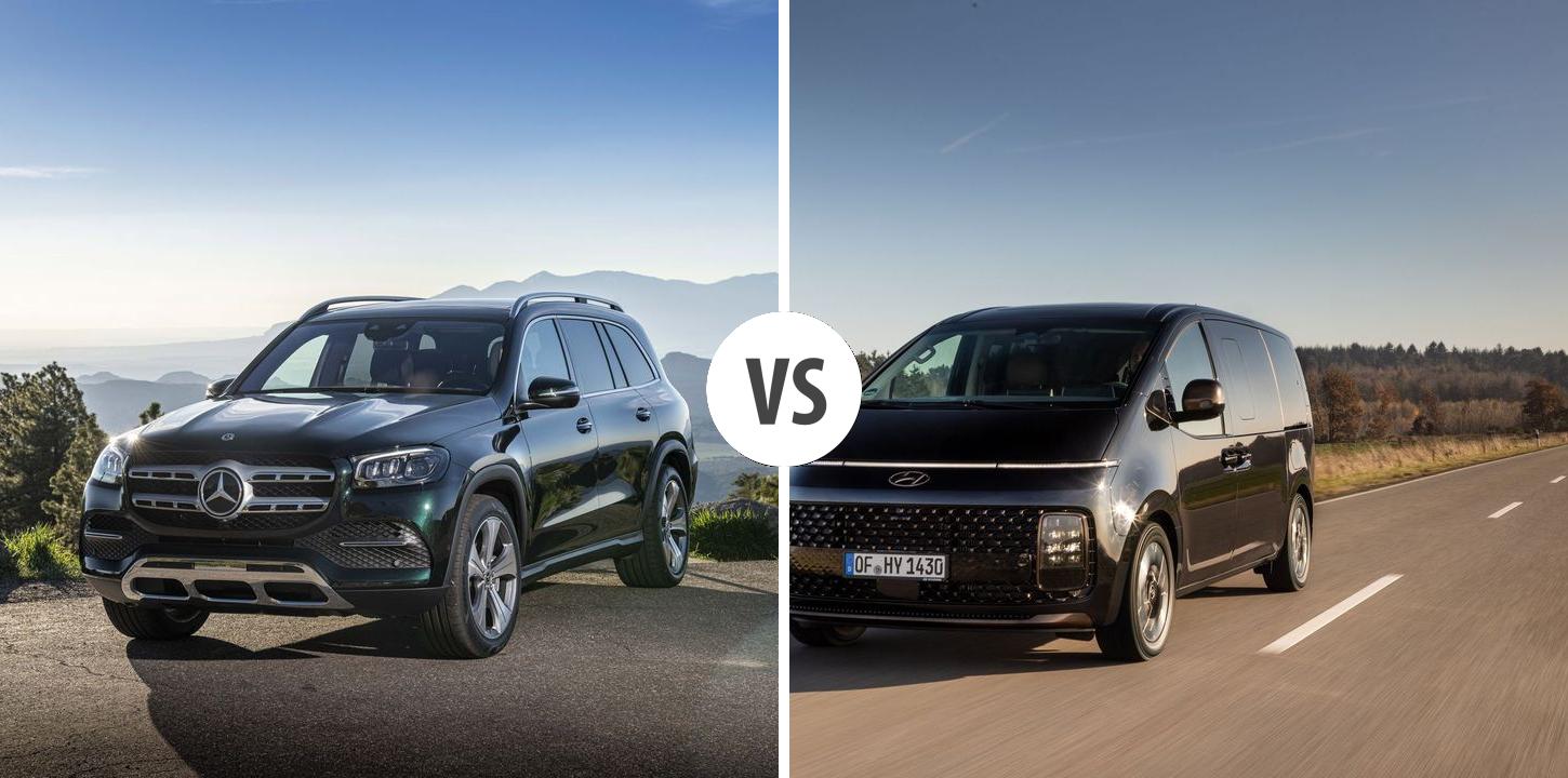 Mercedes GLS VS Hyundai Staria – Vergleiche Preise, Leistung ...