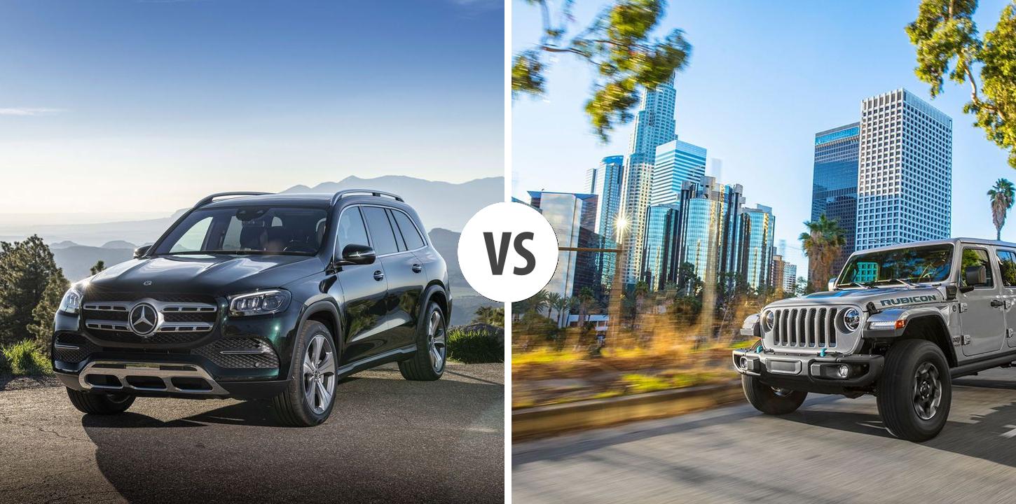 Mercedes GLS VS Jeep Wrangler – Vergleiche Preise, Leistung, Kofferraum ...