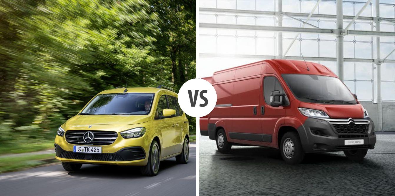Mercedes T-Klasse VS Citroën Jumper – Vergleiche Preise, Leistung ...