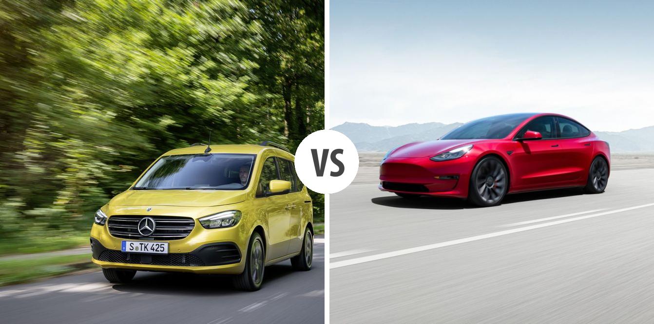 Mercedes T-Klasse VS TESLA Model 3 – Vergleiche Preise, Leistung ...