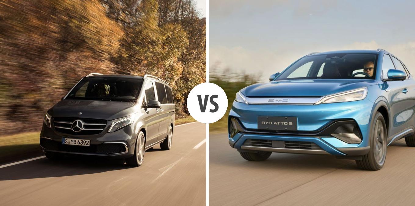 Mercedes V-Klasse VS BYD Atto 3 – Vergleiche Preise, Leistung ...
