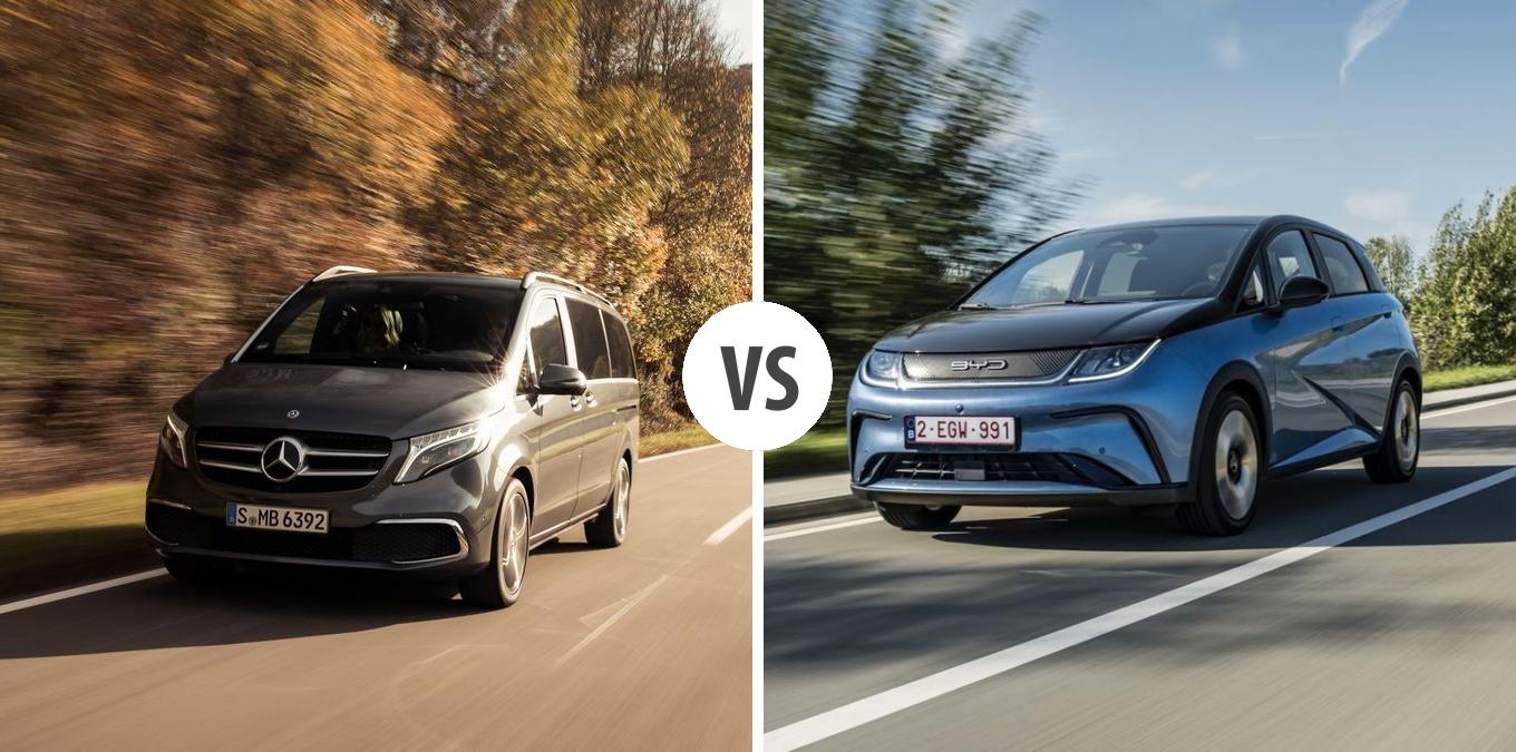 Mercedes V-Klasse VS BYD Dolphin – Vergleiche Preise, Leistung ...