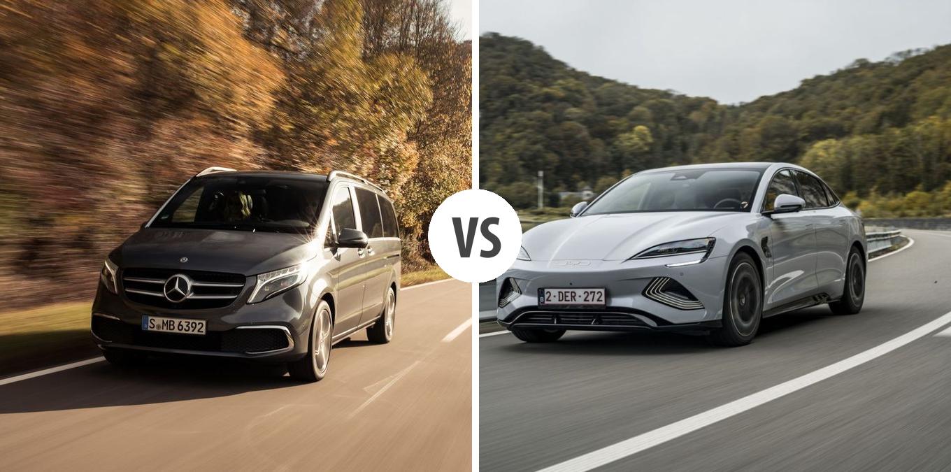Mercedes V-Klasse VS BYD Seal – Vergleiche Preise, Leistung, Kofferraum ...