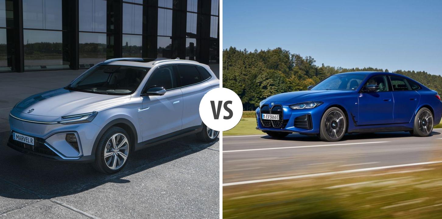 MG Marvel R VS BMW i4 Autovergleich | AUTOGOTT.DE