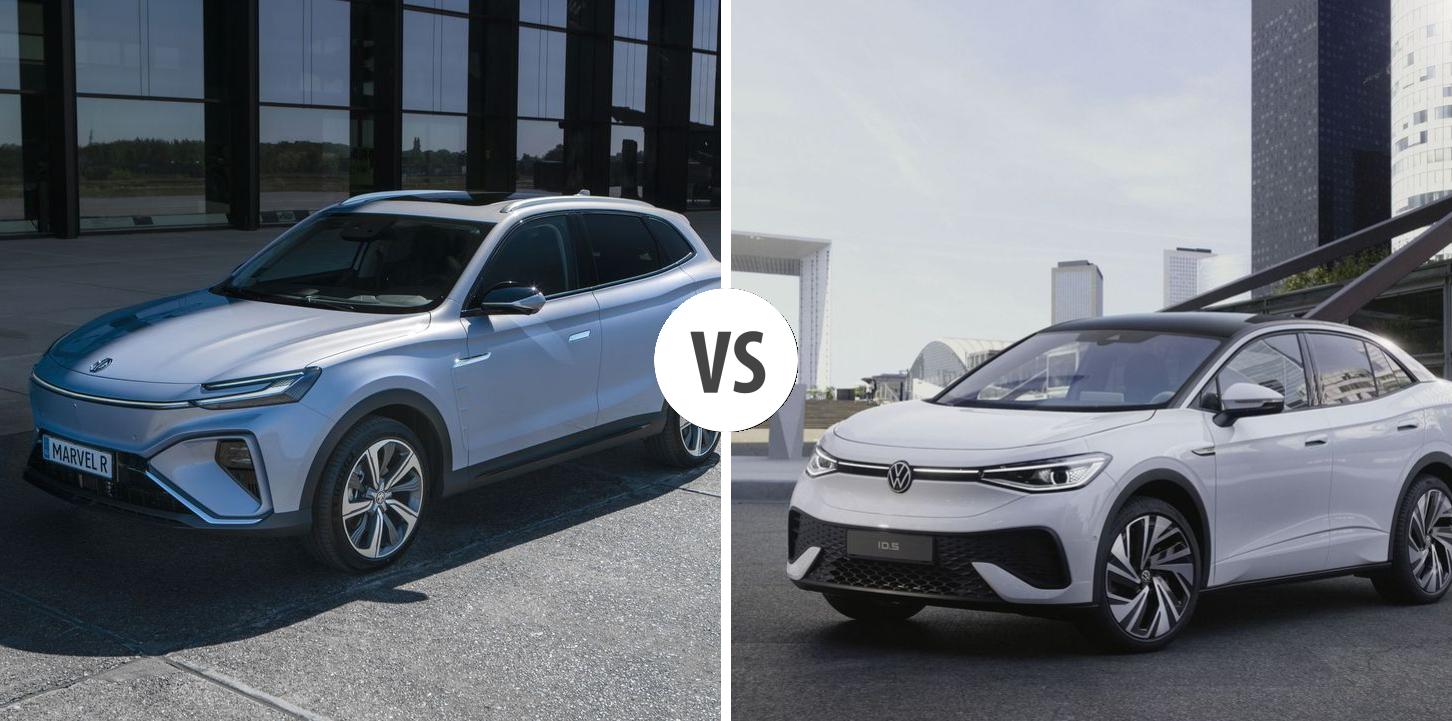 MG Marvel R VS Volkswagen ID.5 – Vergleiche Preise, Leistung ...
