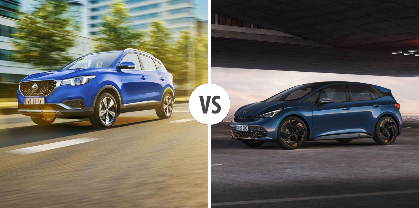 MG ZS VS CUPRA Born – Vergleiche Preise, Leistung, Kofferraum ...