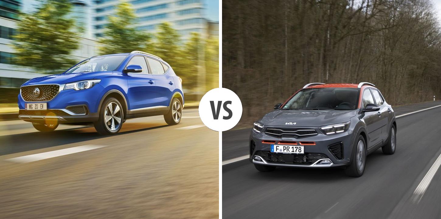MG ZS VS KIA Stonic – Vergleiche Preise, Leistung, Kofferraum ...