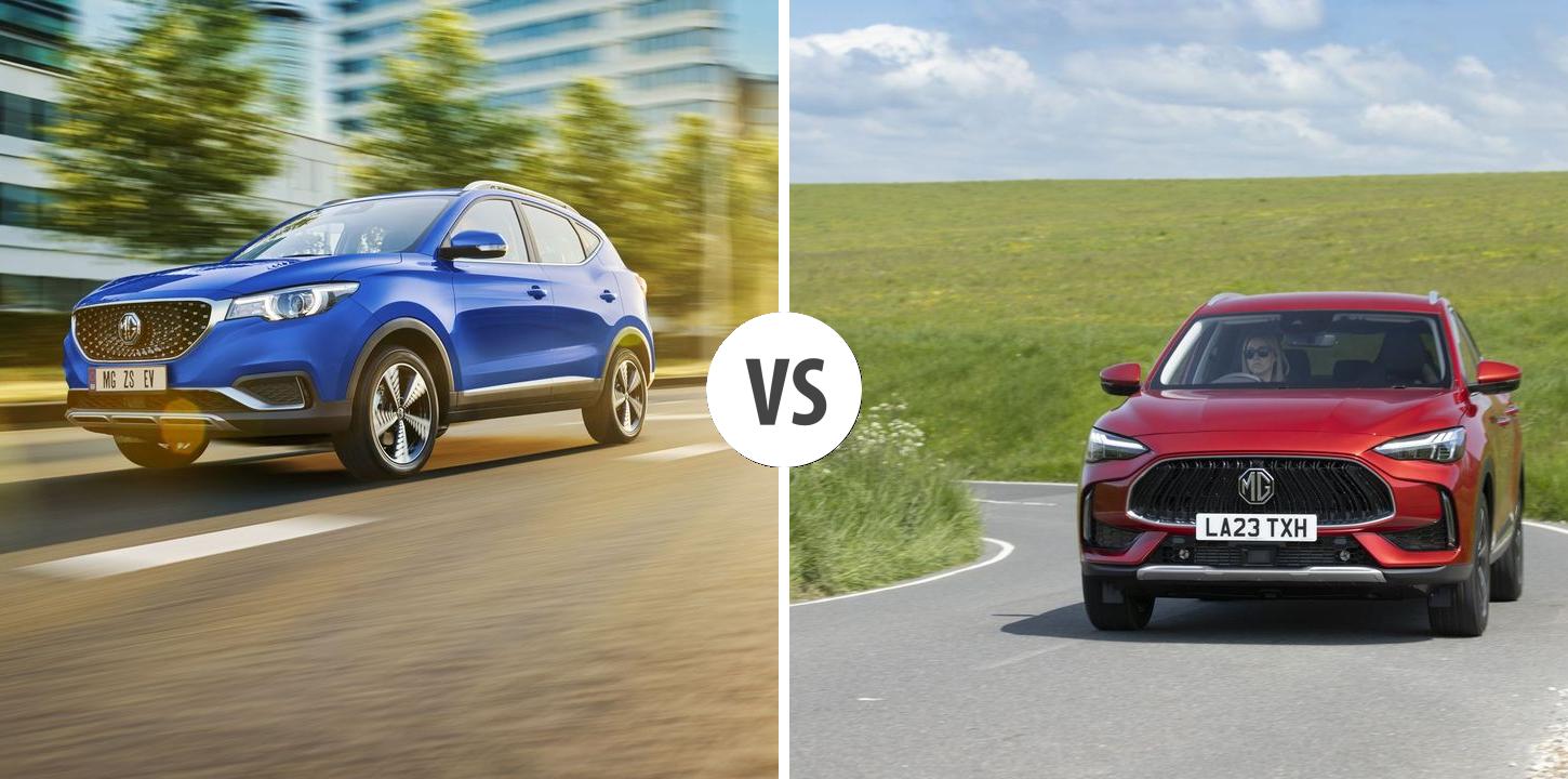 MG ZS VS MG HS Autovergleich | AUTOGOTT.DE