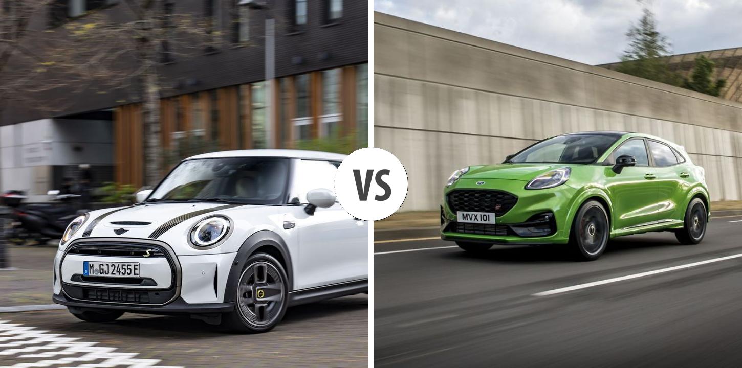 Mini Cooper Electric VS Ford Puma Autovergleich | AUTOGOTT.DE