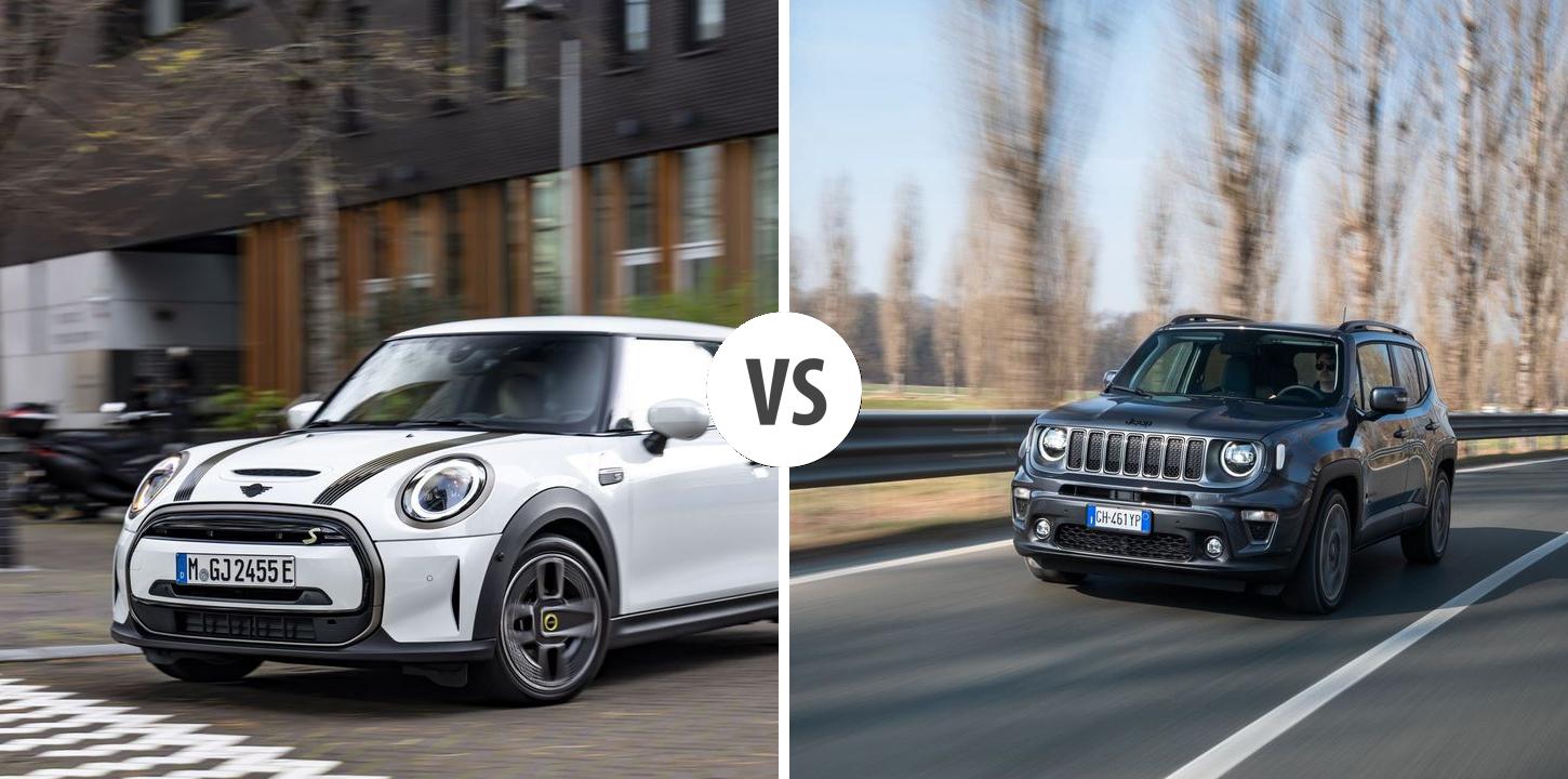 Mini Cooper Electric VS Jeep Renegade – Vergleiche Preise, Leistung ...