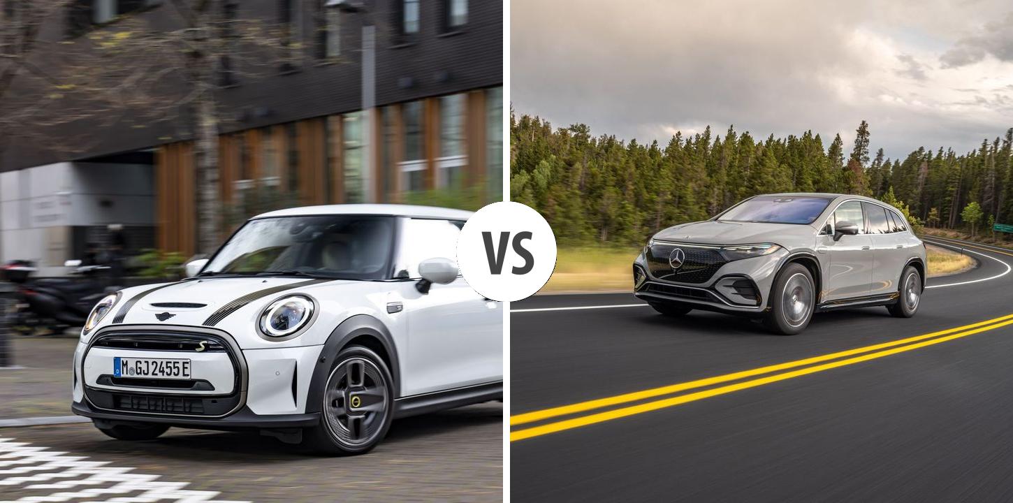 Mini Cooper Electric VS Mercedes EQS SUV – Vergleiche Preise, Leistung ...