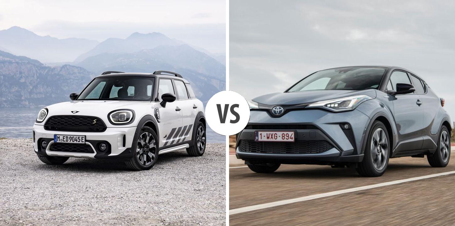 Mini Countryman VS Toyota C-HR – Vergleiche Preise, Leistung ...