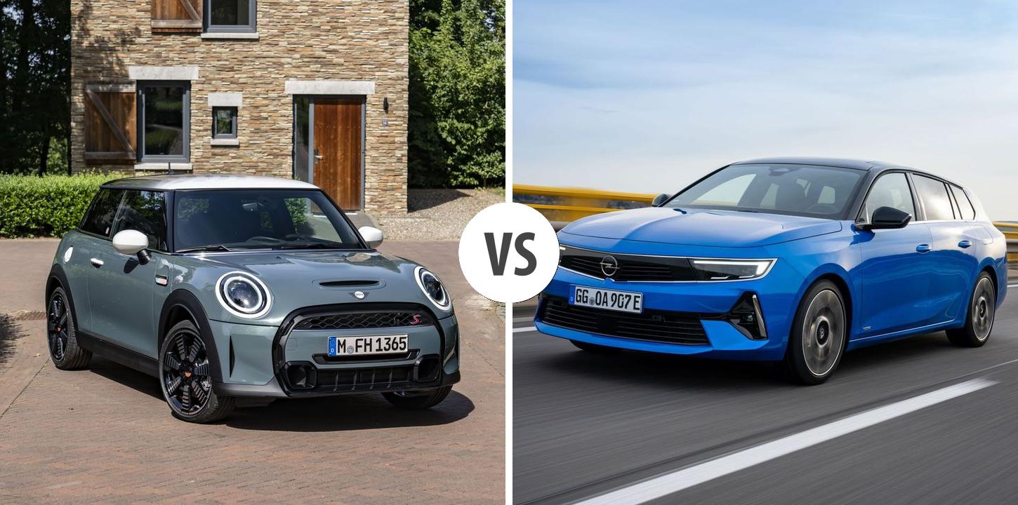 Mini MINI VS Opel Astra Sports Tourer Electric – Vergleiche Preise ...