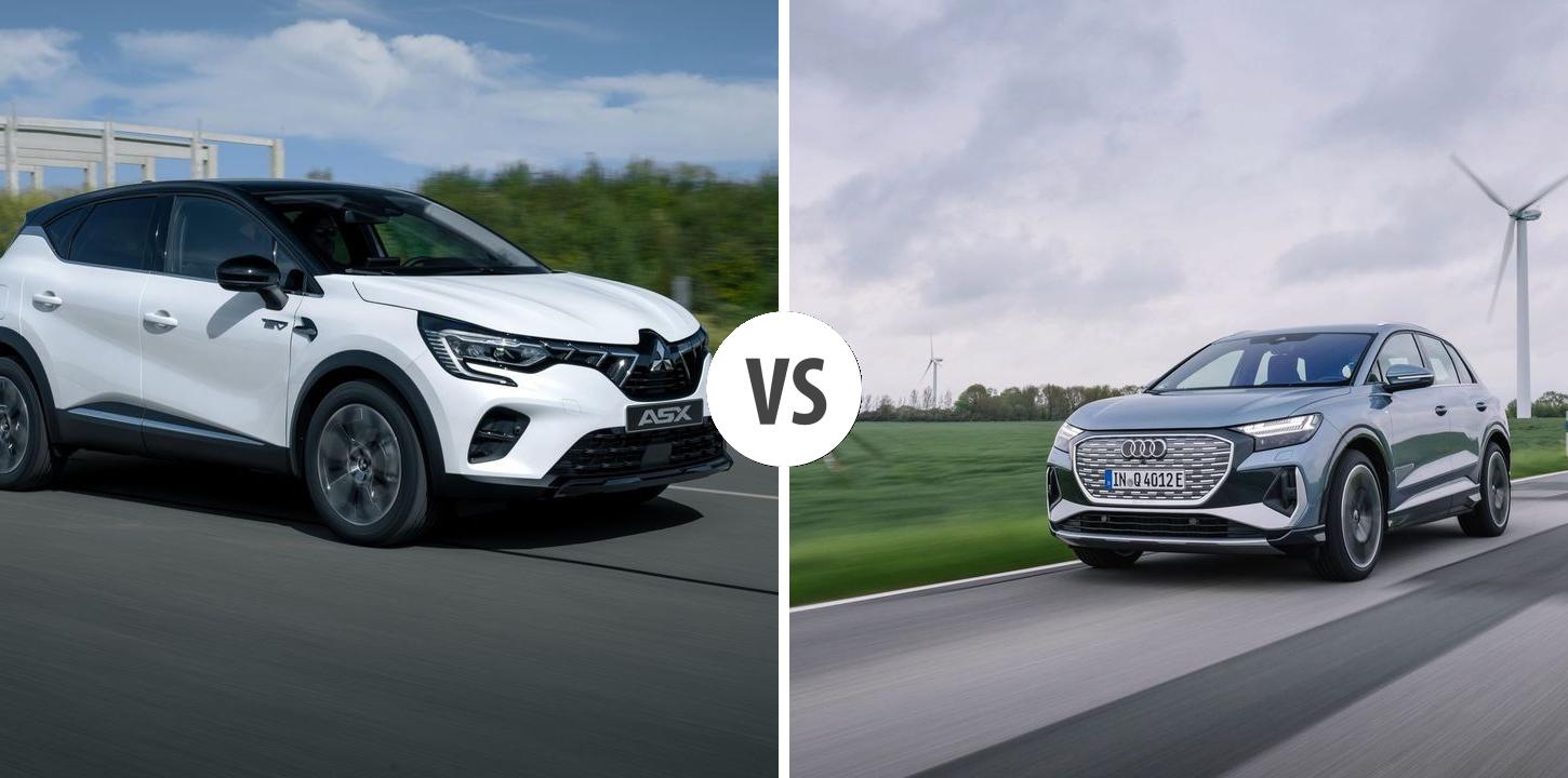 Mitsubishi ASX VS Audi Q4 e-tron – Vergleiche Preise, Leistung ...