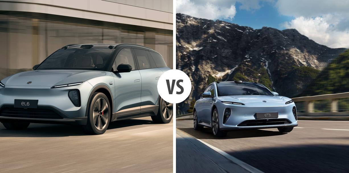 Nio EL6 VS Nio ET5 Touring Autovergleich | AUTOGOTT.DE