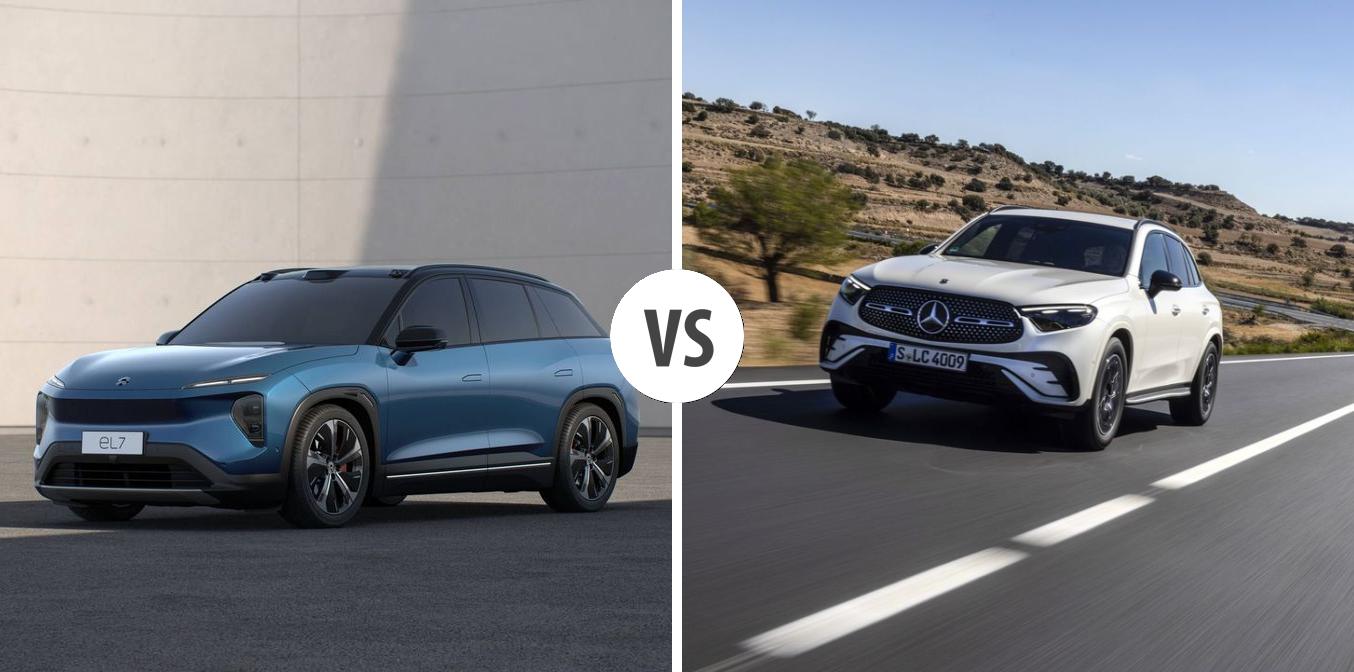 Nio EL7 VS Mercedes GLC – Vergleiche Preise, Leistung, Kofferraum ...