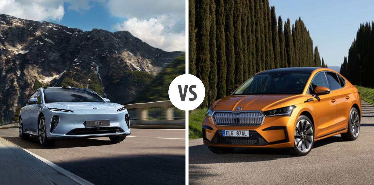 Nio ET5 Touring VS Skoda ENYAQ Coupé iV Autovergleich | AUTOGOTT.DE