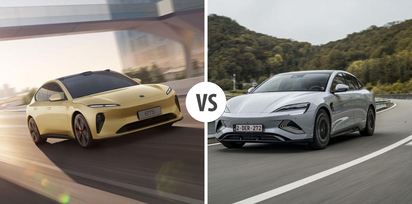 Nio ET5 VS BYD Seal – Vergleiche Preise, Leistung, Kofferraum & Ausstattungen | AUTOGOTT.DE