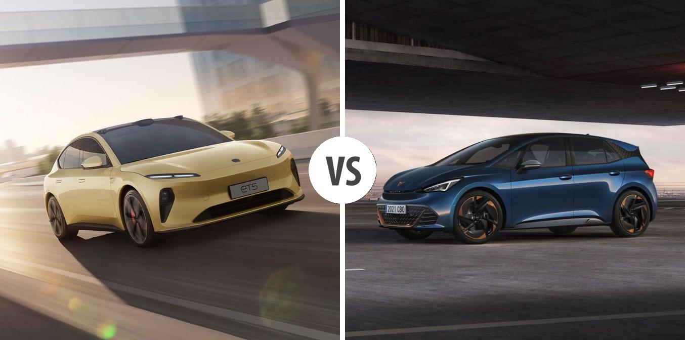 Nio ET5 VS CUPRA Born Autovergleich | AUTOGOTT.DE