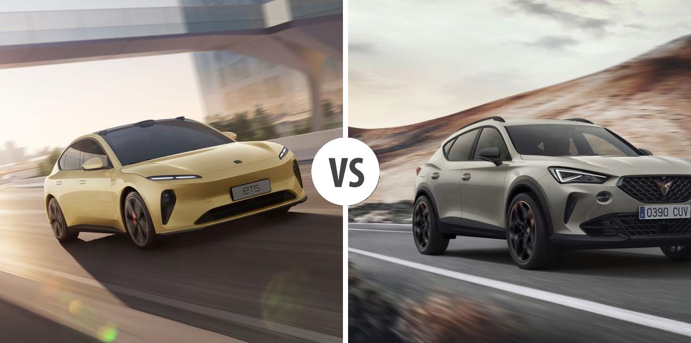 Nio ET5 VS CUPRA Formentor Autovergleich | AUTOGOTT.DE
