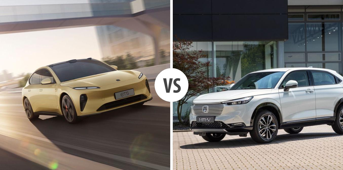 Nio ET5 VS Honda HR-V Autovergleich | AUTOGOTT.DE