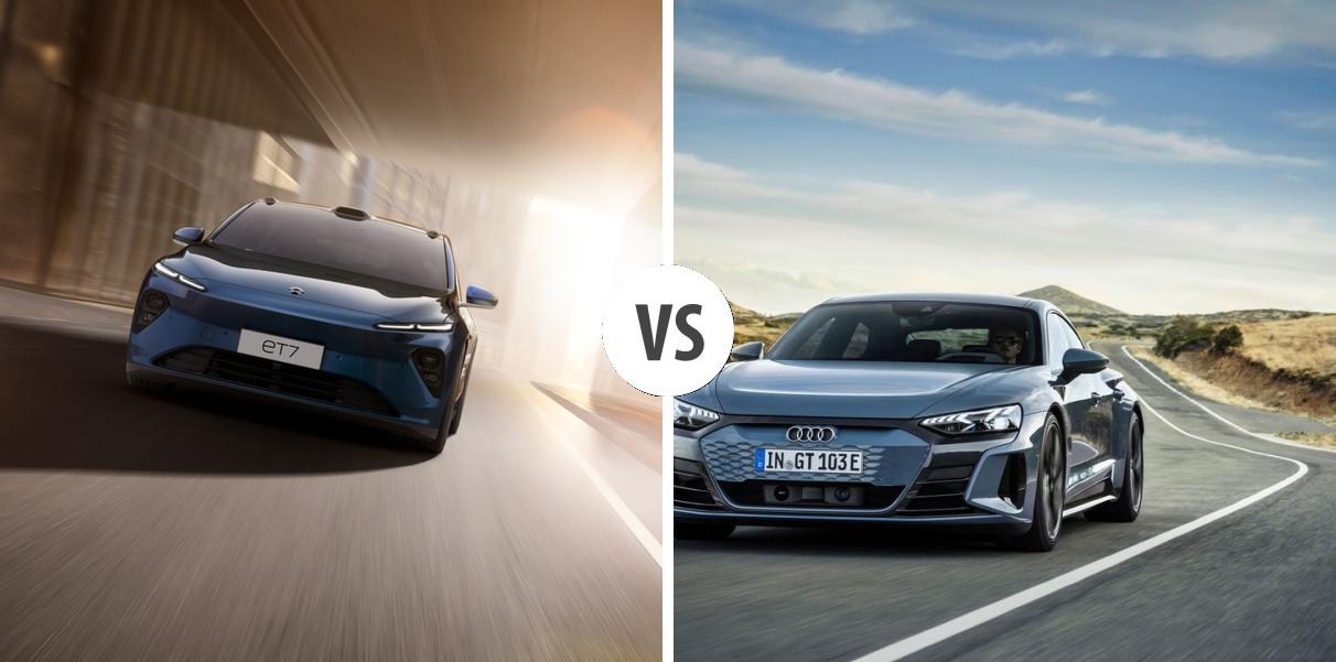 Nio ET7 VS Audi e-tron GT – Vergleiche Preise, Leistung, Kofferraum ...