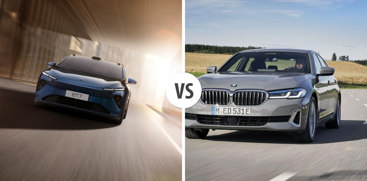 Nio ET7 VS BMW 5er Limousine – Vergleiche Preise, Leistung, Kofferraum & Ausstattungen | AUTOGOTT.DE