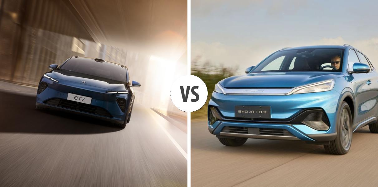 Nio ET7 VS BYD Atto 3 – Vergleiche Preise, Leistung, Kofferraum ...