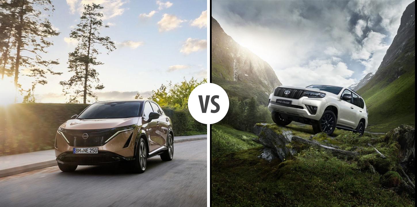 Nissan Ariya VS Toyota Land Cruiser – Vergleiche Preise, Leistung ...