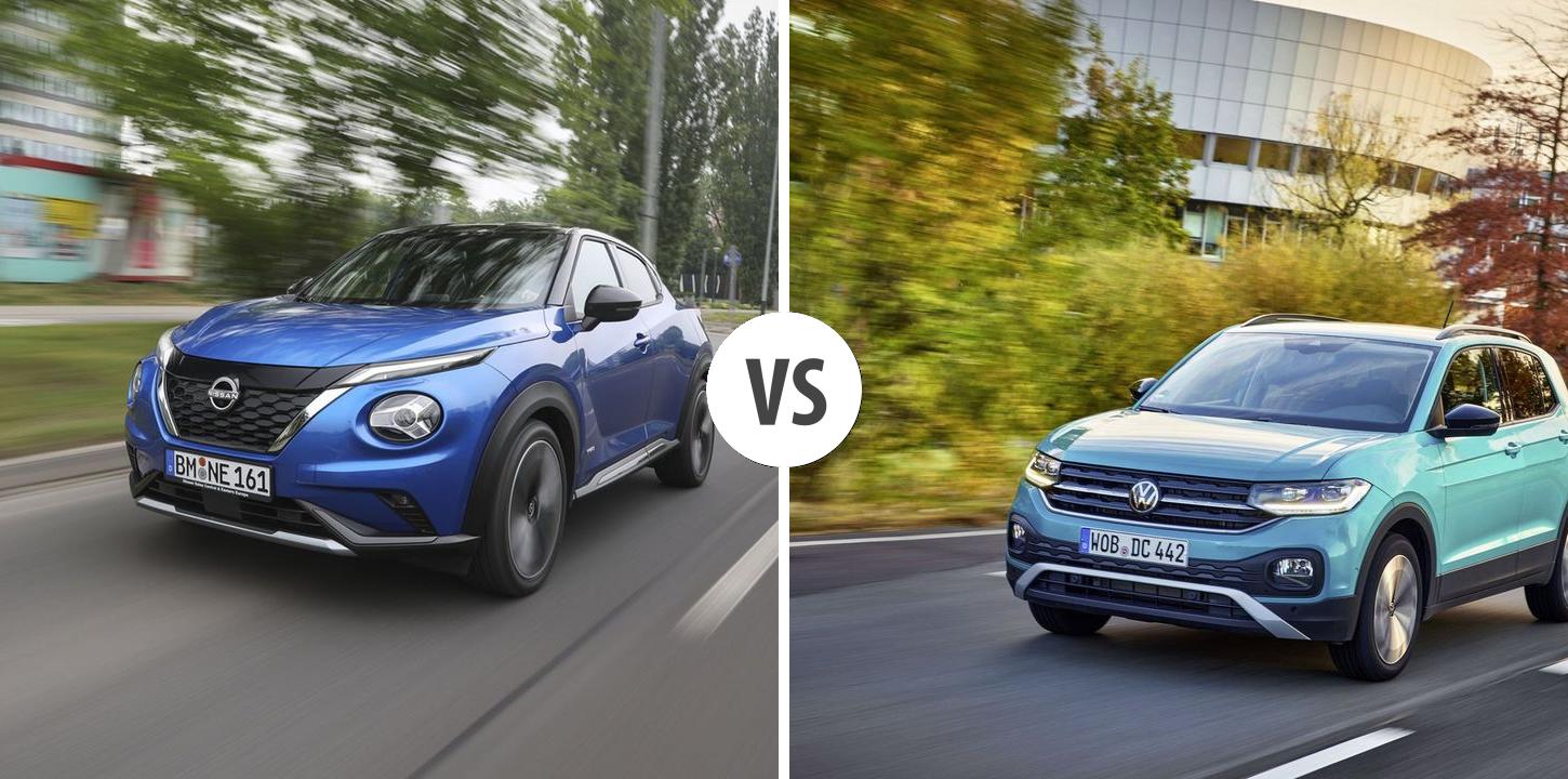 Nissan Juke VS Volkswagen T-Cross – Vergleiche Preise, Leistung ...