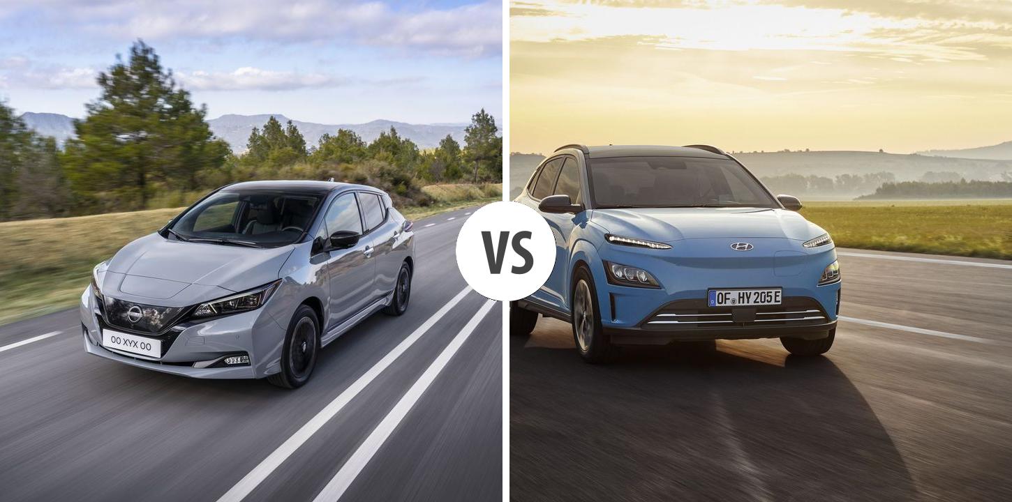 Nissan Leaf VS Hyundai Kona Elektro – Vergleiche Preise, Leistung ...