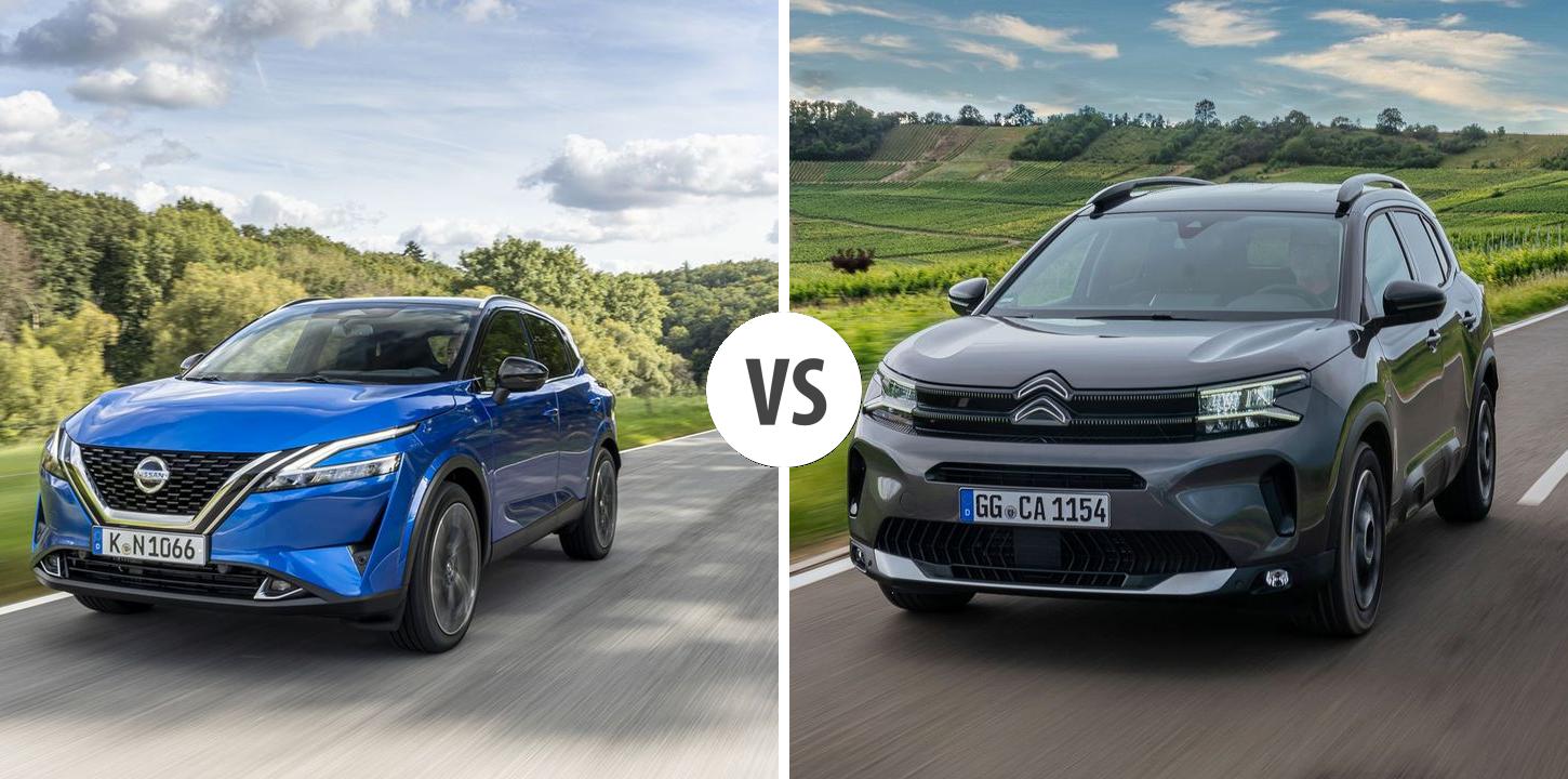 Nissan Qashqai VS Citroën C5 Aircross – Vergleiche Preise, Leistung ...