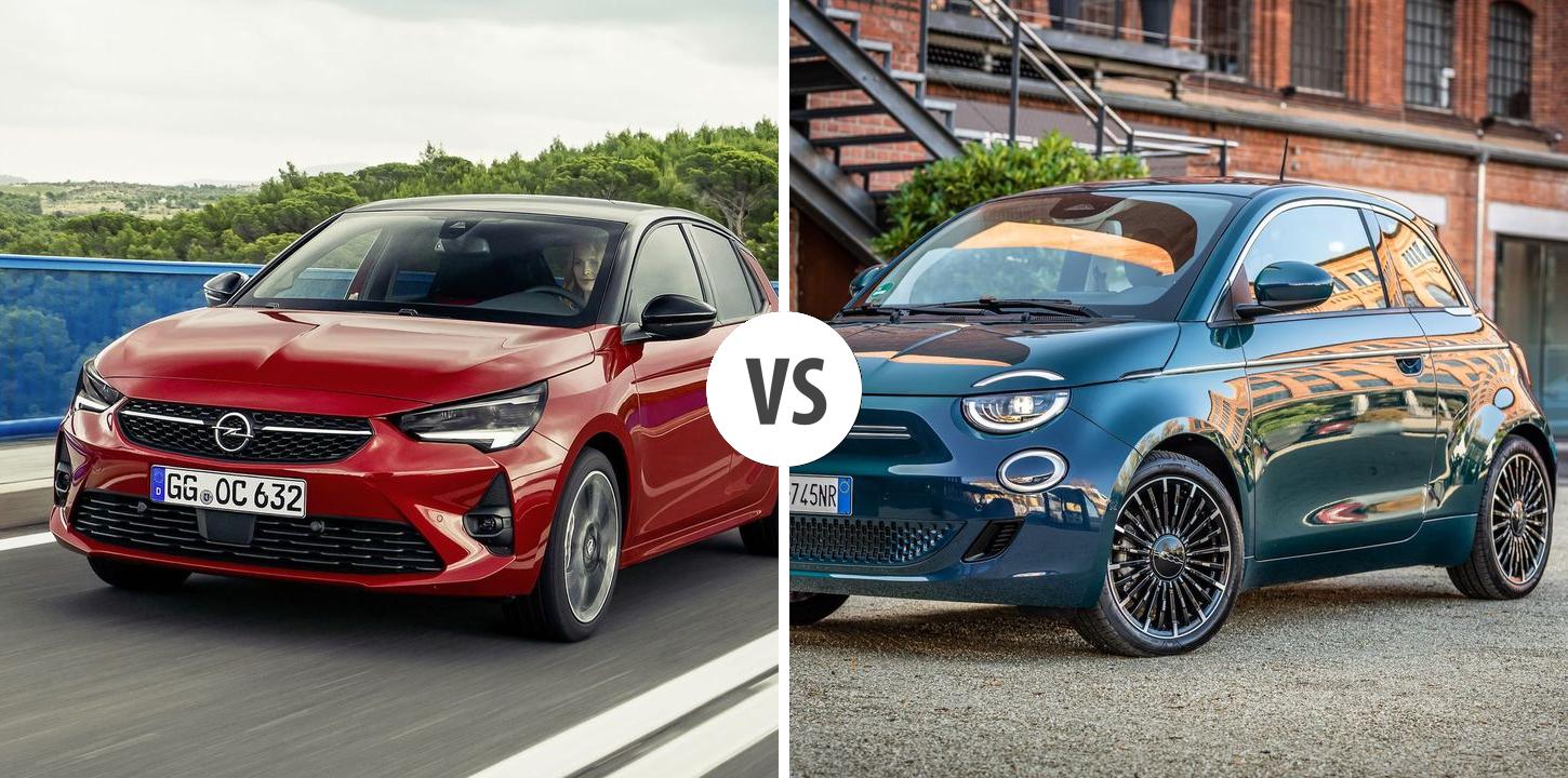 Opel Corsa Electric VS FIAT 500 Elektro – Vergleiche Preise, Leistung ...