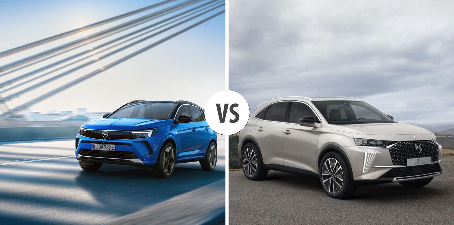 Opel Grandland Elektro VS DS DS 7 – Vergleiche Preise, Leistung ...