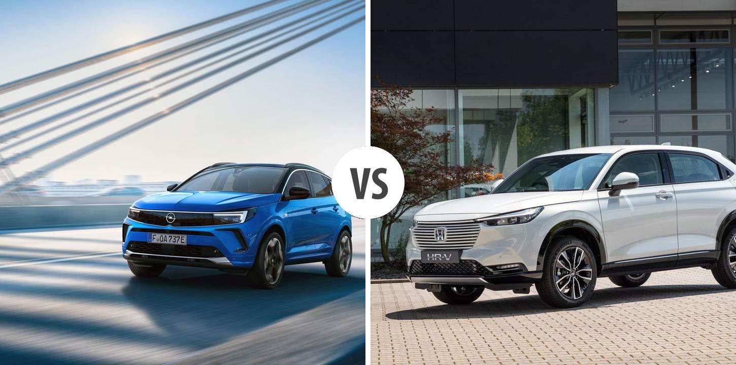 Opel Grandland Elektro VS Honda HR-V Autovergleich | AUTOGOTT.DE