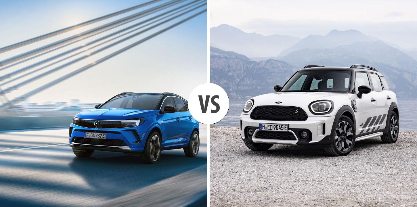 Opel Grandland Elektro VS Mini Countryman – Vergleiche Preise, Leistung ...