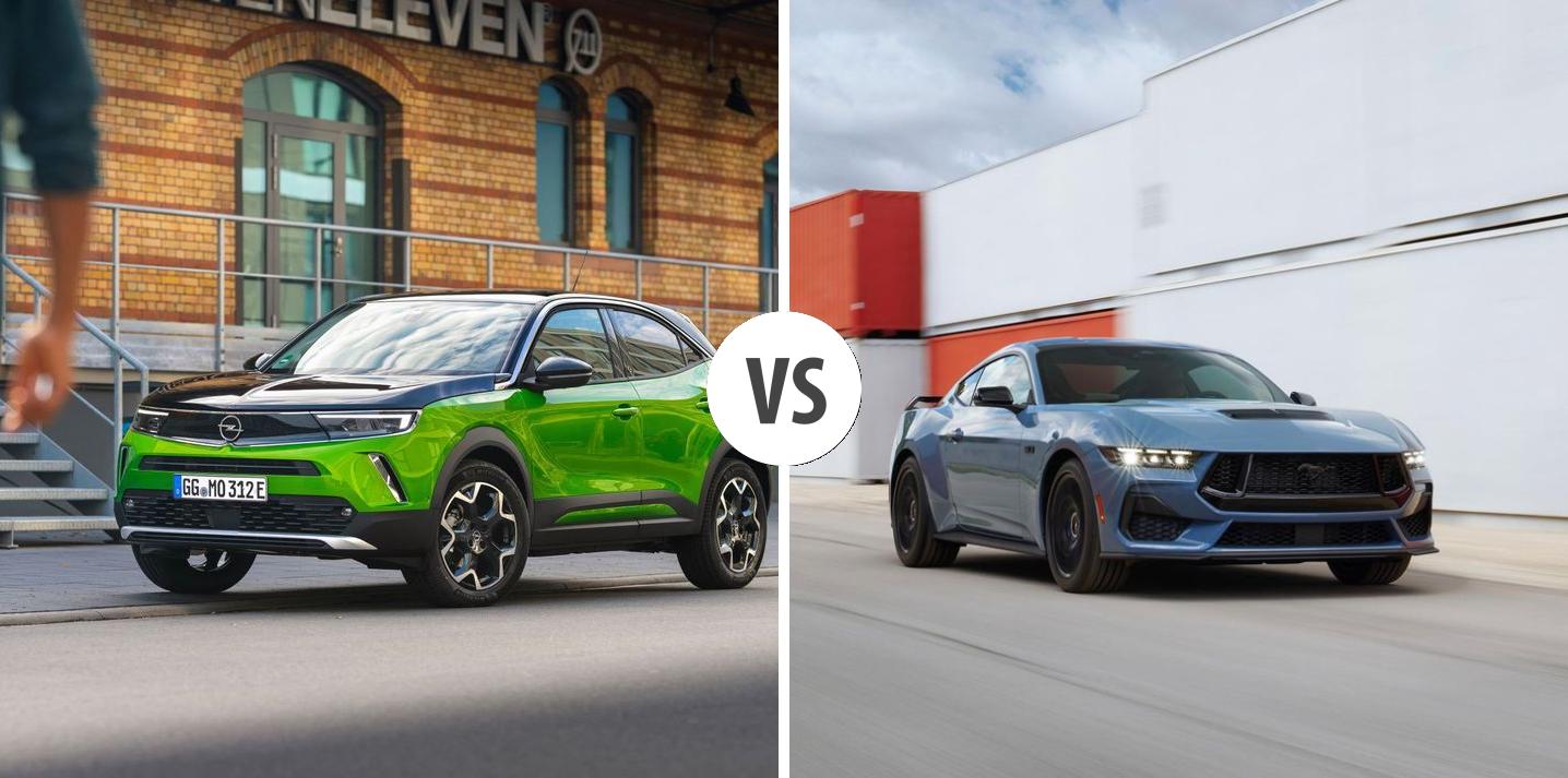 Opel Mokka Electric VS Ford Mustang Fastback – Vergleiche Preise ...