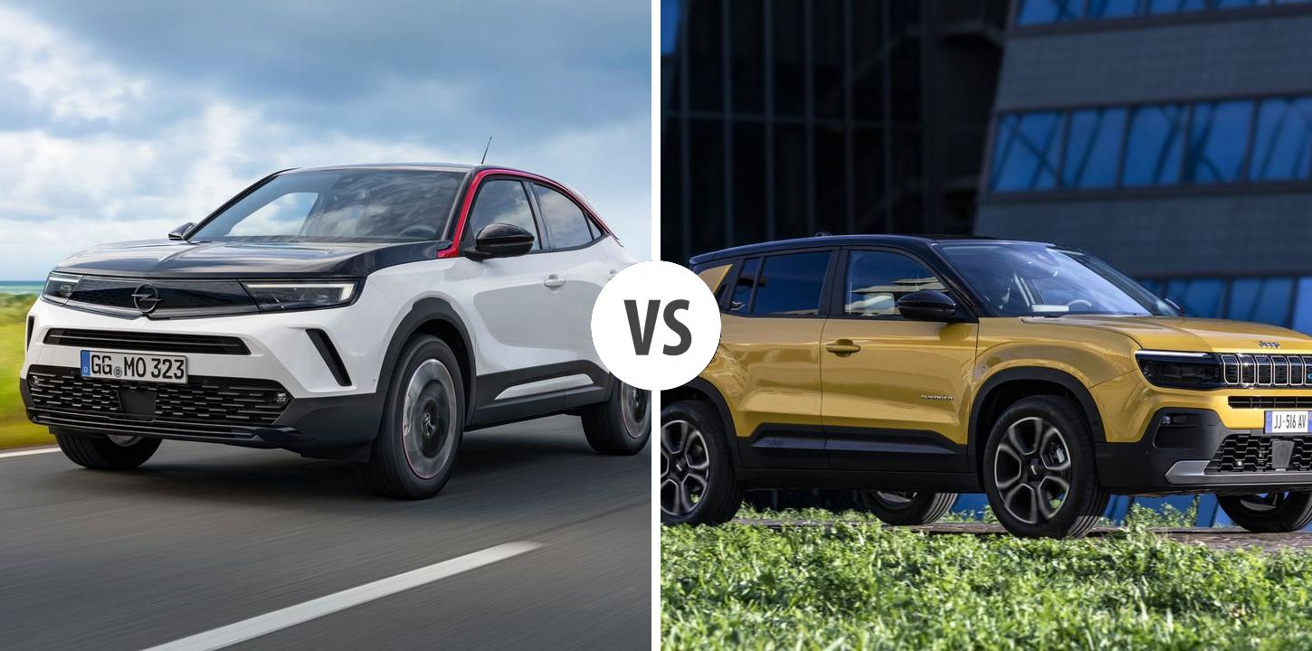 Opel Mokka VS Jeep Avenger – Vergleiche Preise, Leistung, Kofferraum ...