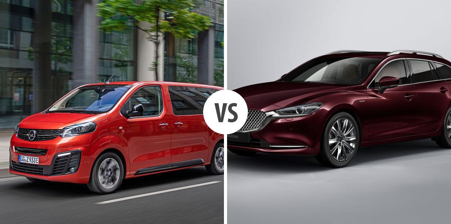 Opel Zafira-e Life VS Mazda 6 Kombi – Vergleiche Preise, Leistung ...