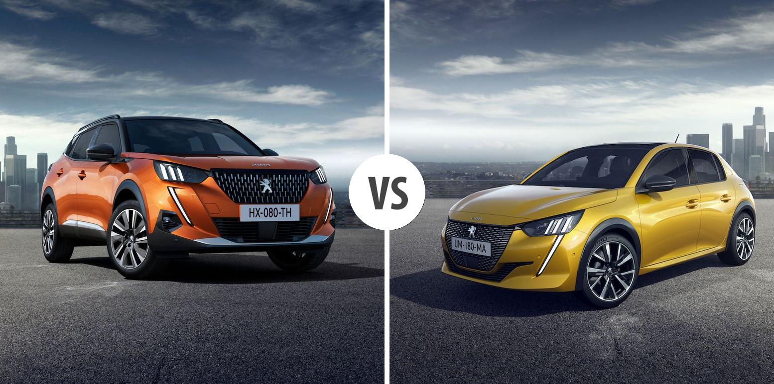 Peugeot 2008 VS Peugeot 208 – Vergleiche Preise, Leistung, Kofferraum ...