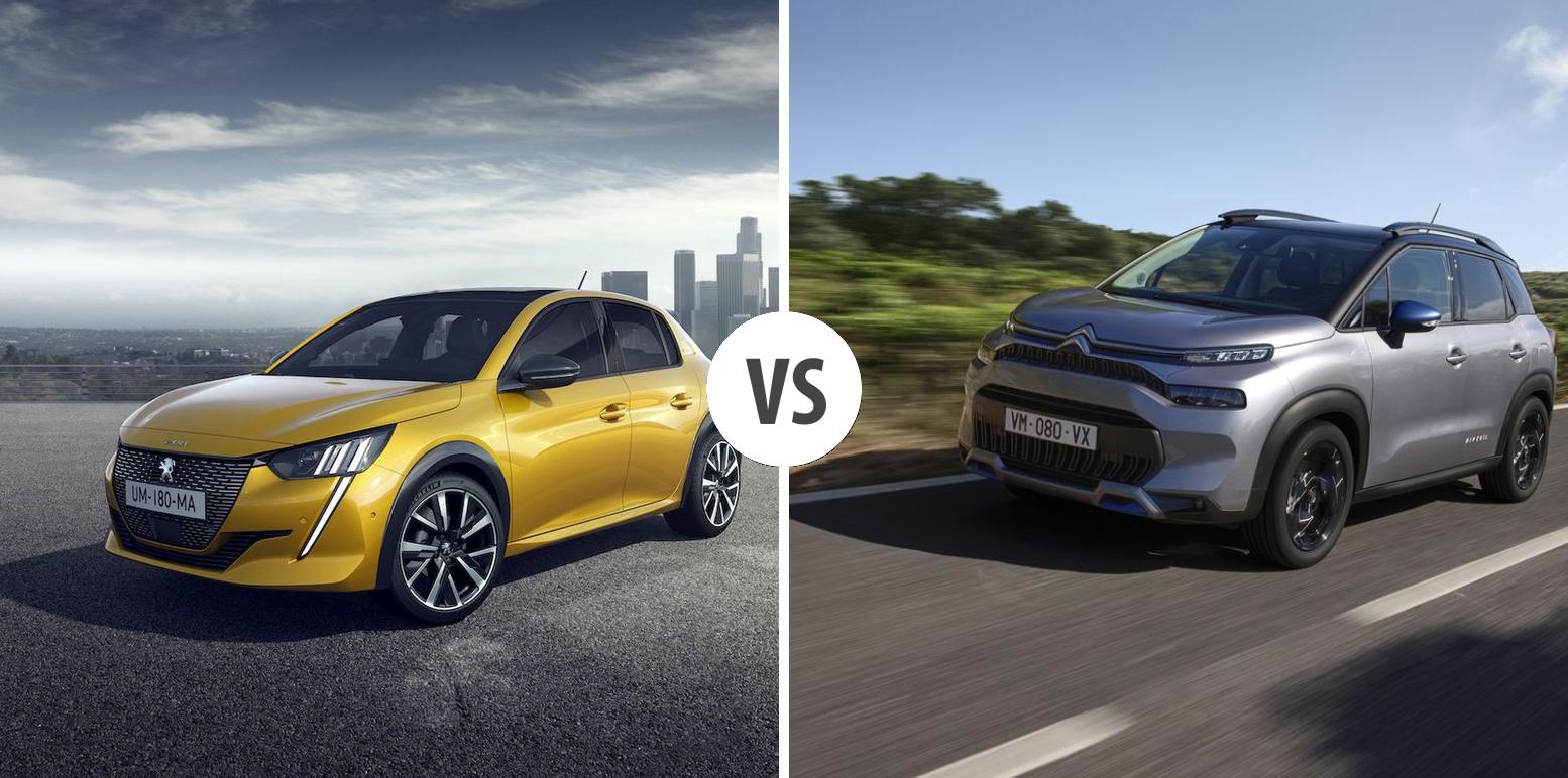 Peugeot 208 VS Citroën C3 Aircross Autovergleich | AUTOGOTT.DE
