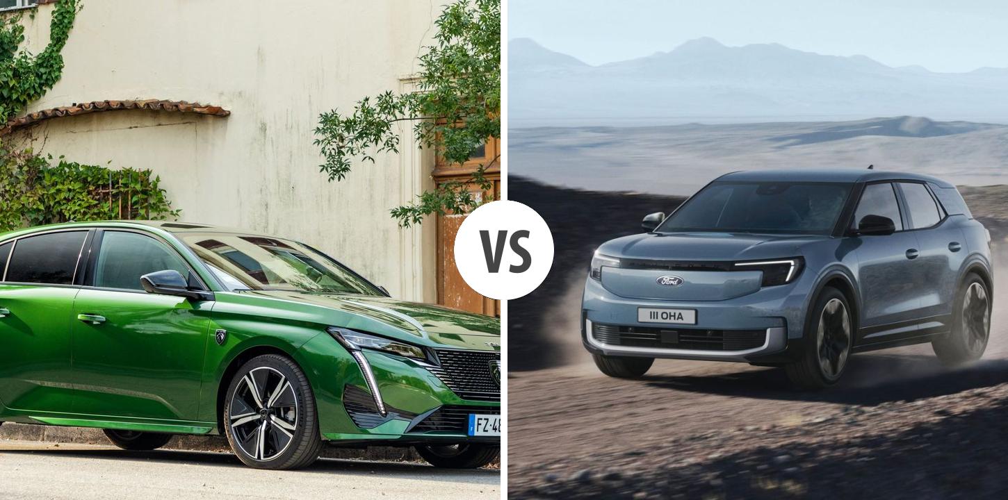 Peugeot 308 Schrägheck Elektro VS Ford Explorer EV Autovergleich | AUTOGOTT.DE