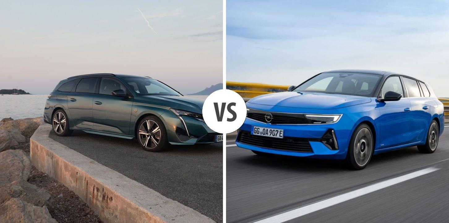 Peugeot 308 SW VS Opel Astra Sports Tourer – Vergleiche Preise ...