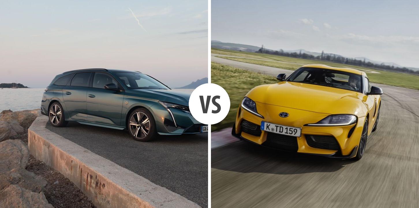 Peugeot 308 SW VS Toyota Supra – Vergleiche Preise, Leistung ...